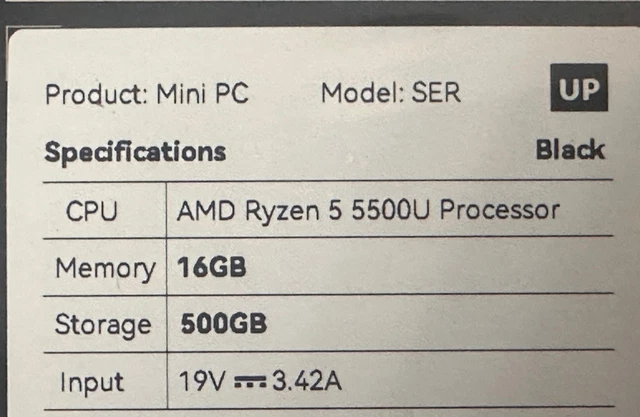 BEELINK MINI PC Ser5 pro Ryzen 5 5500U 16GB 500GB $275.43 - PicClick CA