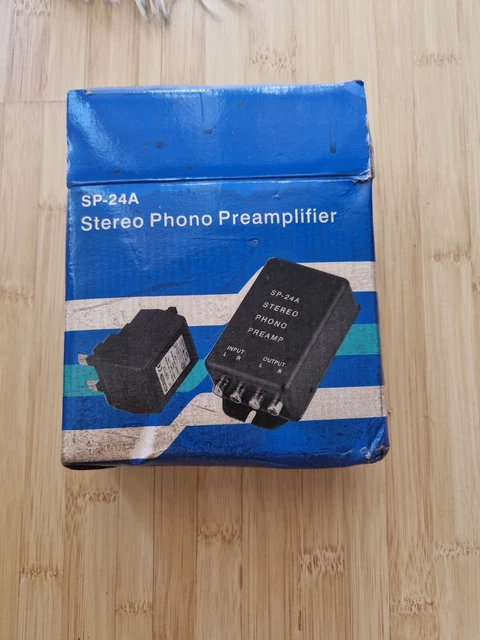 MAPLIN PRE-AMPLIFIER SP-24A STEREO PHONO PREAMPLIFIER IN Original BOX ...