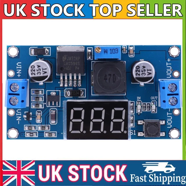 LM2596 DC-DC STEP-DOWN Module Input 25V-40V Output 1.25V-37V 3A High ...