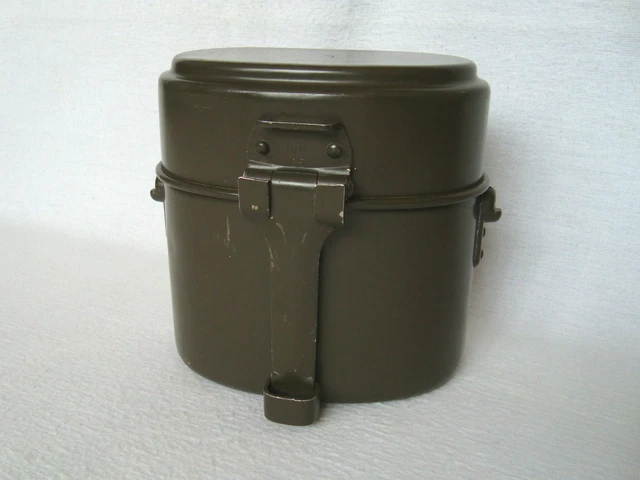 VINTAGE 1965 BUNDESWEHR Germany Army Storage Food Container Military ...
