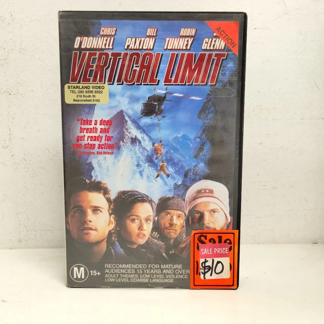 VERTICAL LIMIT - Big Box Ex Rental - VHS Tape £13.34 - PicClick UK