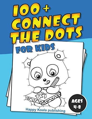 CONNECT THE DOTS for kids 4-8: More than 100 challenging and funny Dot ...