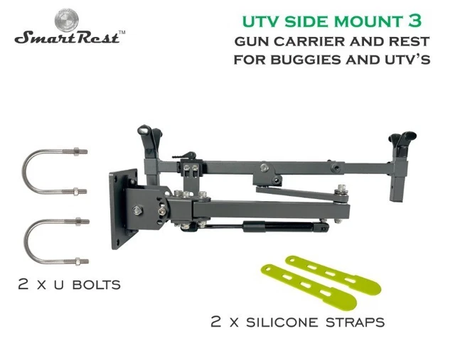 SMARTREST UTV GUN Rack - Side Mount - SRUTVS3 £242.80 - PicClick UK