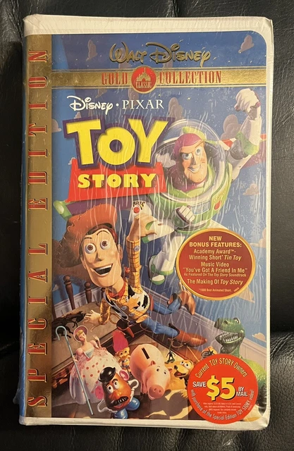 TOY STORY ~ Disney Pixar (VHS, 2000, Special Edition Gold Collection ...