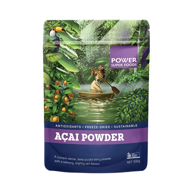 POWER SUPER FOODS Acai Powder The Origin Series 100g $31.40 - PicClick AU