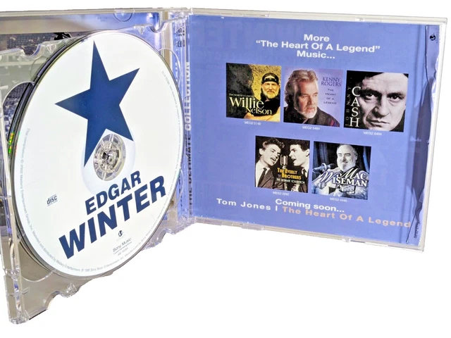 JOHNNY AND EDGAR Winter, The Ultimate Collection 2-Disc CD Album Madacy ...