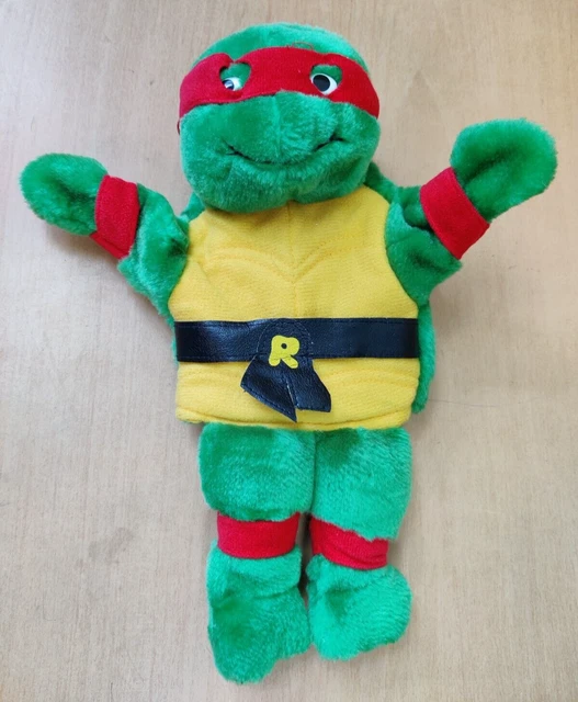 VINTAGE TEENAGE MUTANT Ninja Turtles Hero Hand Puppet Raphael £20.00 ...