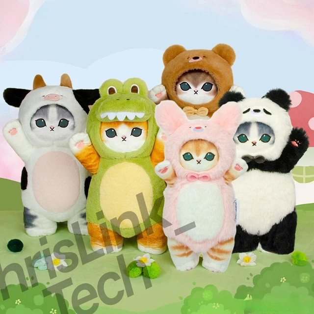 50CM MOFUSAND KAWAII Cos Cat Cute Cosplay Animals Cat Shark Cat Plush ...