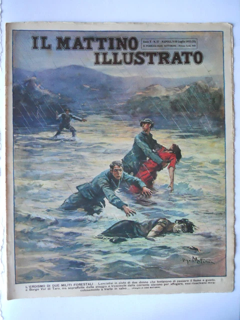 IL MATTINO ILLUSTRATO n°27 1933 San Siro 50 anni Alice Dahl Lupa Velez ...