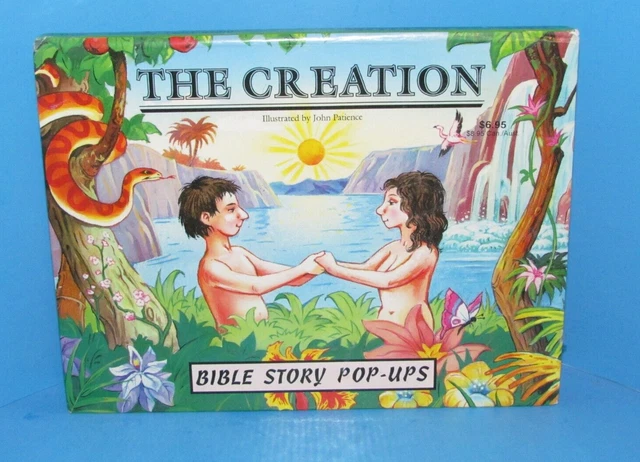 &THE CREATION& Bible Story Pop-Ups Children's Book by John Patience L ...