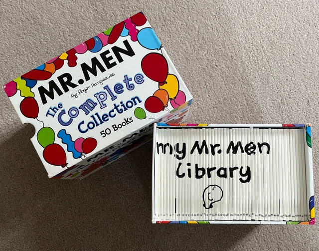MR MEN MY Complete Collection Box Set (Roger Hargreaves, Paperback) 50 ...