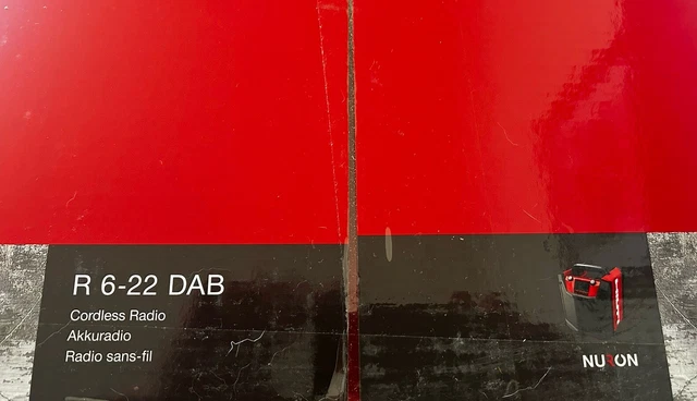 RADIO DE CHANTIER Hilti R6-22 DAB *NURON* avec chargeur C8-22 et 1 ...