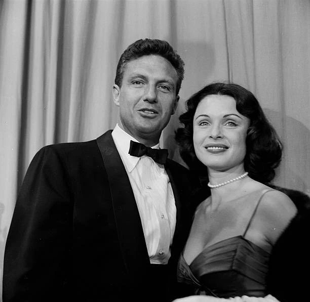ACTOR ROBERT STACK And His Wife Actress Rosemarie Bowe 1956 OLD PHOTO 3 ...