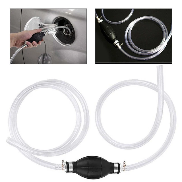 POMPE MAIN siphon pompe manuelle portable voiture pompe de transfert de carbu EUR 12,82 ...