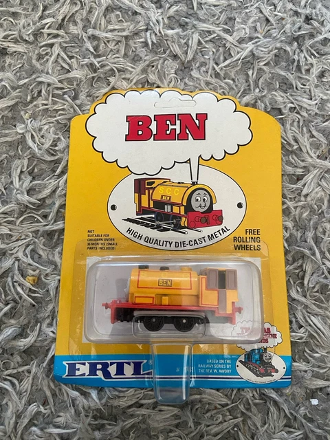 THOMAS TANK ENGINE & Friends ERTL BEN TRAIN DIECAST NEW 1990 CLOUD ...