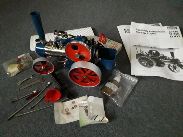 WILESCO D415 MOBILE Steam Traction Engine Kit - Assembled £30.00 ...