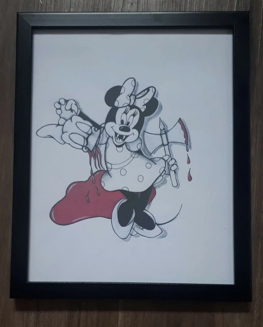 DISEGNO HORROR MINNIE Mouse and Daisy Duck. EUR 4,52 - PicClick IT
