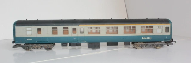 OO GAUGE LIMA 305303 BR Mk2 BRAKE 1stCORRIDOR #W16084 COACH , BLUE/GREY ...