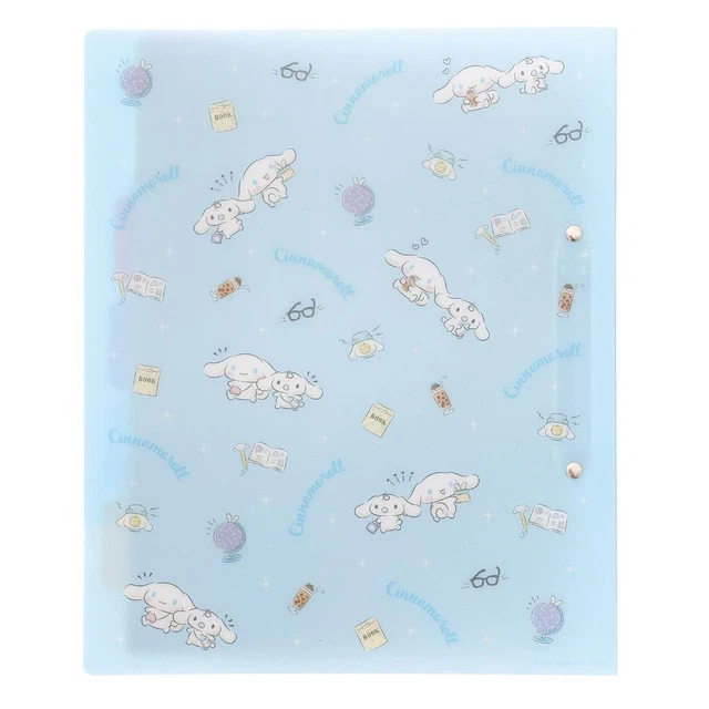 SANRIO CHARACTER CINNAMOROLL A4 Size Binder 2 Hole File Folder ...