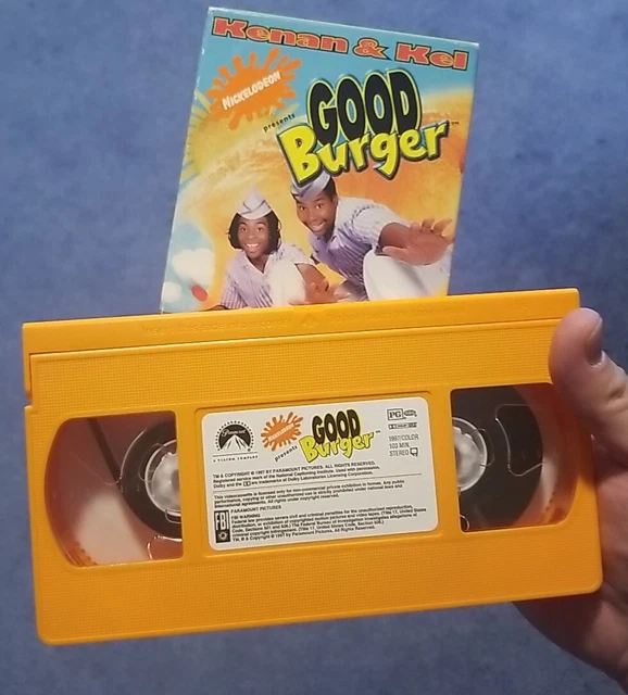 GOOD BURGER NICKELODEON Orange VHS, 1998 Kenan & Kel All That Movie £10 ...