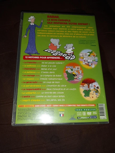 COFFRET DVD BABAR - Montre-moi l'exemple ! EUR 12,00 - PicClick FR COFFRET DVD BABAR - Montre-moi l'exemple ! EUR 12,00 - PicClick FR
