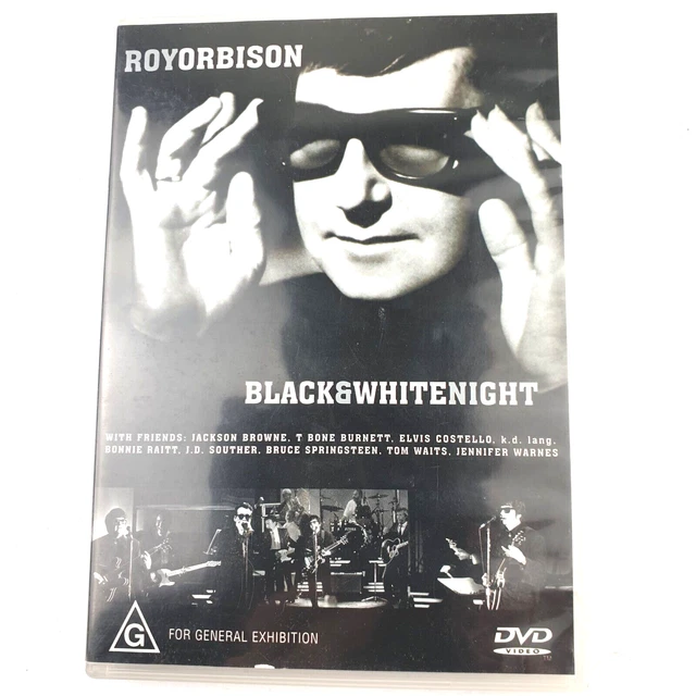 ROY ORBISON - Black & White Night DVD, PAL Region 4, Pop Rock, Classic ...