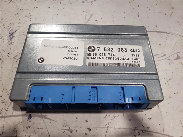 CHASSIS ECM TRANSMISSION TCU Control Module Fits 04-06 BMW X3 E83 OEM ...