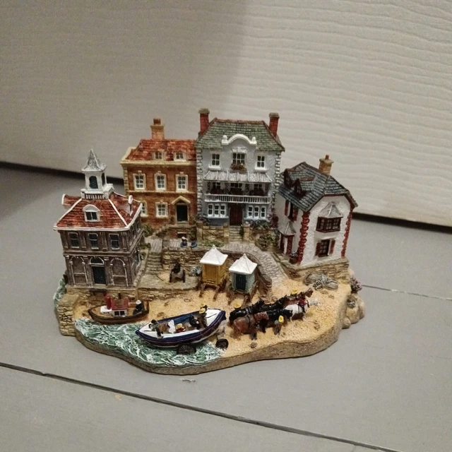 DANBURY MINT JANE Hart RNLI Lifeboats diorama Rescuers Return, used £15 ...