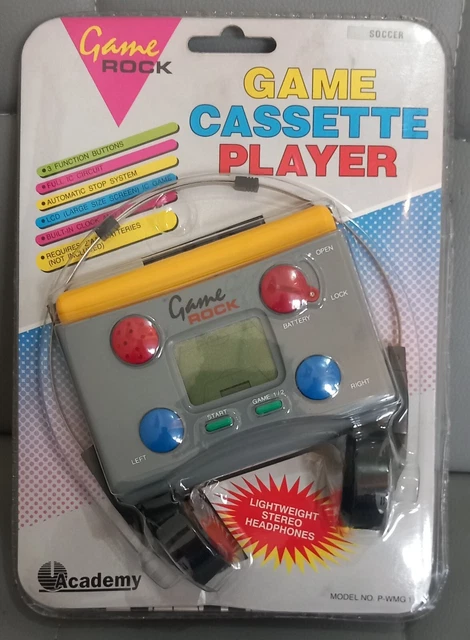 ACADEMY GAME ROCK Game Cassette Tape Walkman Player Handheld Game £15. ...