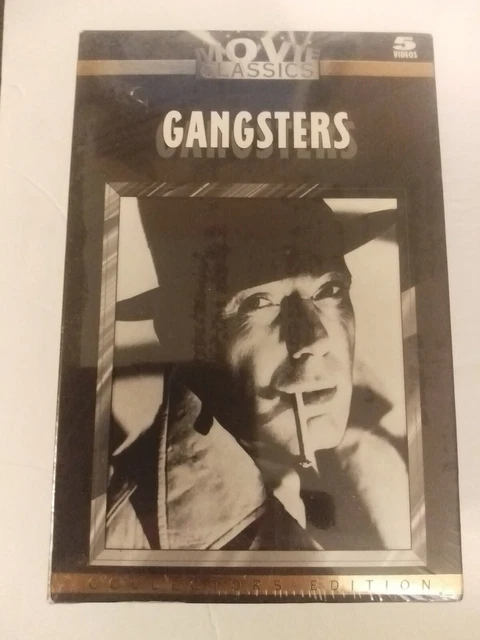 MADACY GANGSTERS 5 Classic Movie Pack VHS Video Cassettes Brand New ...