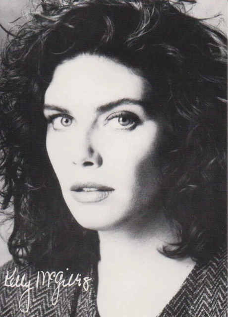 PHOTO ORIGINALE SIGNATURE preprint de KELLY MC GILLIS / Film Top Gun ...