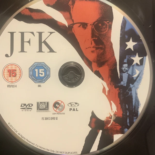 JFK DVD 1990 Kevin Costner DIR Oliver Stone £3.75 - PicClick UK