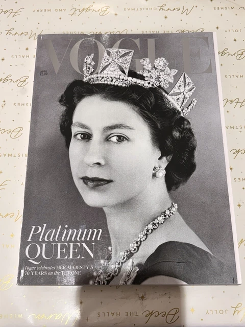 QUEEN ELIZABETH II ~VOGUE~APRIL 2022~Platinum Jubilee~ANYA TAYLOR-JOY ...