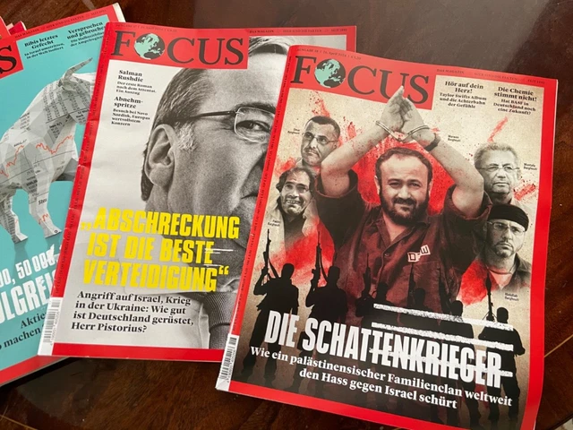 FOCUS ZEITSCHRIFT 2024 - bis auf 7/8 komplett bis heu nahezu Neu bzw ...