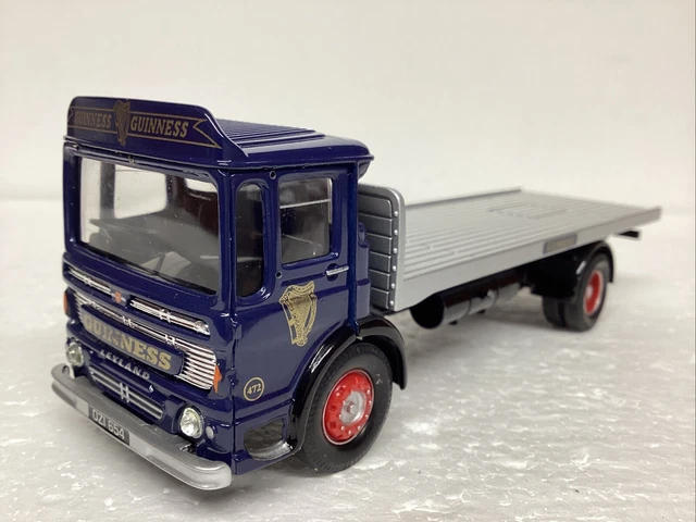 CORGI MODERN TRUCKS/HEAVY Haulage. GUINNESS LEYLAND 4 WHEELER FLAT BED ...
