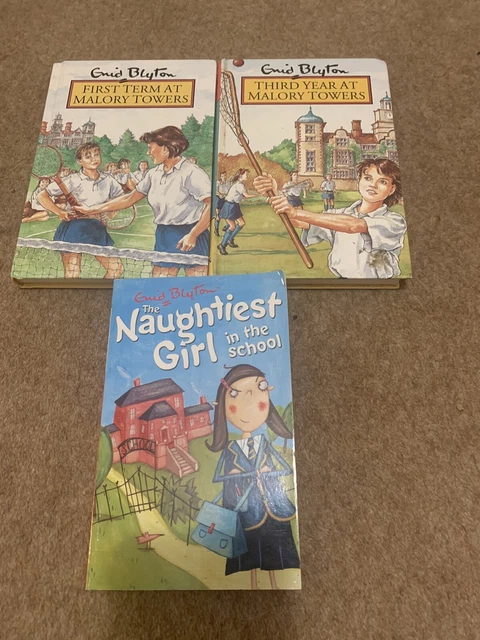 First And Third Year Mallory Towers Naughtiest Girl School Enid Blyton Books £295 Picclick Uk