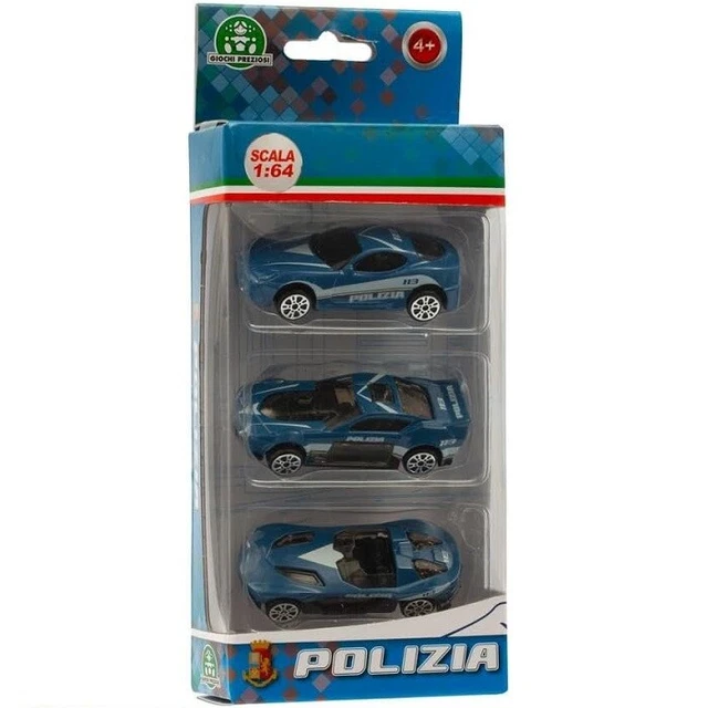 GIOCHI PREZIOSI ARMA Police 3 Véhicules En Métal Sous Pression EUR 42 ...