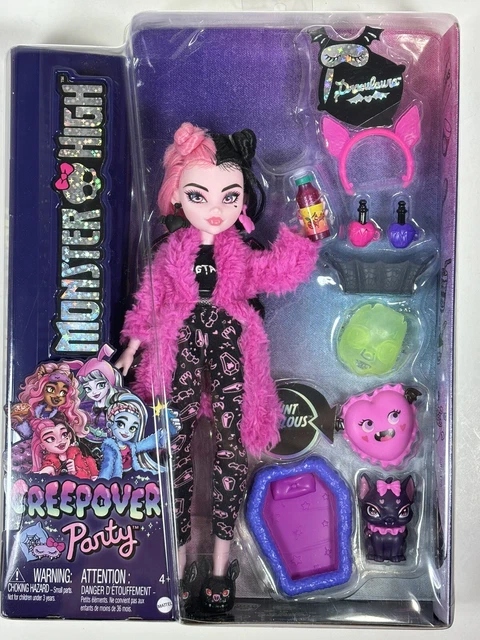 MONSTER HIGH CREEPOVER Party DRACULAURA Vampire Doll Set NEW $34.99 ...