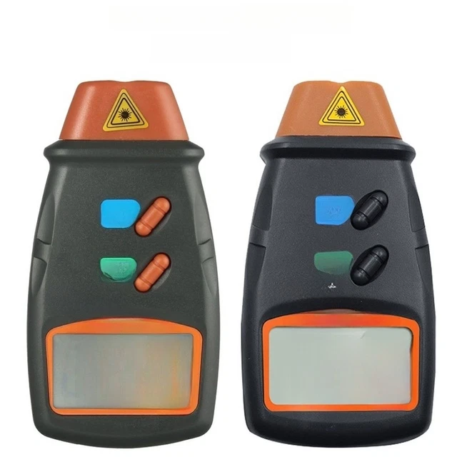 FOR MOTOR SPEED Optical Tachometer Infrared Sensor Measurement Large ...