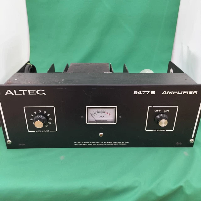 ALTEC 9477B INTÉGRÉ Amplificateur Transistor EUR 1.240,62 - PicClick FR