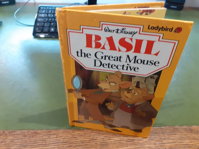 LADYBIRD BOOK WALT Disney Basil The Great Mouse Detective, First ...