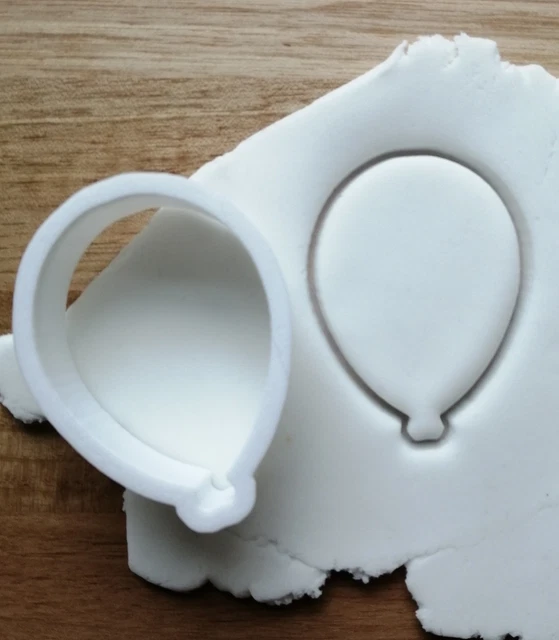 BALLON PARTY KEKSAUSSTECHER Keks Teig Gebäck Fondant SH131-134 EUR 4,93 ...