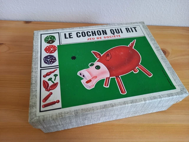 JEU ANCIEN - Le cochon qui rit - Complet - Vintage - 4 cochons EUR 15 ...