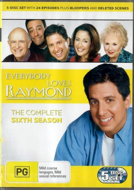 EVERYBODY LOVES RAYMOND The Complete Sixth Season Ray Romano Region 4 ...