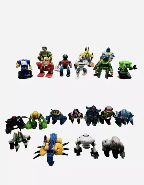 VINTAGE TOYS MICRO Machines Z-Bots & Voids Mini Figures Robots Gundam ...
