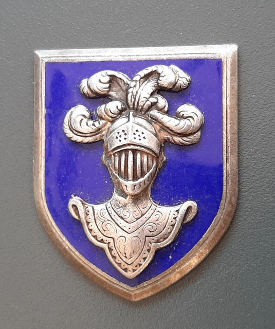 INSIGNE BADGE ÉMAIL EAABC Ecole Application Arme Blindée Cavalerie ...
