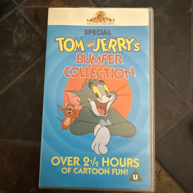 MGM TOM AND Jerry's Special Bumper Collection VHS Video Tapes, 1996 ...