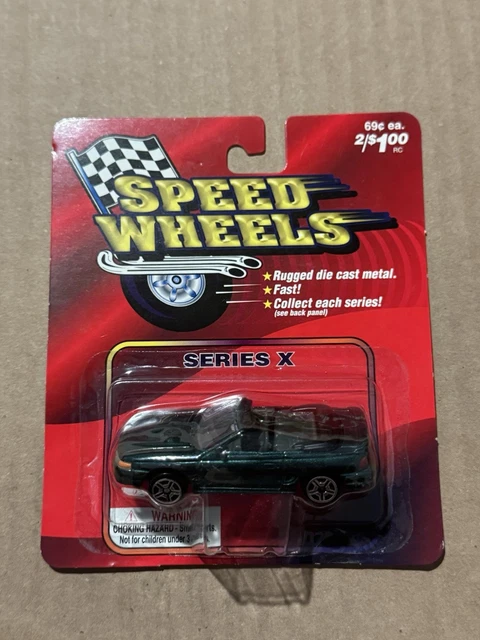 MOTOR MAX SPEED Wheels Series X 1998 Mustang Green 1:64 DieCast E2 $6. ...