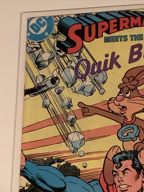 SUPERMAN MEETS THE Quik Bunny - 1987 Nestle Promotional Comic $10.00 ...