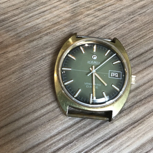 VINTAGE ROAMER VANGUARD Date Gents Watch 17 Jewels In Good Working ...